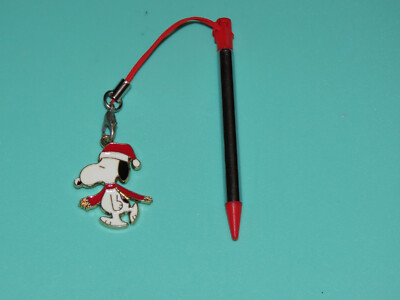 3DS Retractable Stylus Winter Snoopy Charm - Stylus & Charm Nintendo DS ...