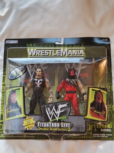 Jakks Pacific WWE WWF Wrestlemania Titantron Live Undertake Kane Figure ...