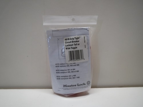 MASTER LOCK 491B CIRCUIT BREAKER LOCKOUT | eBay