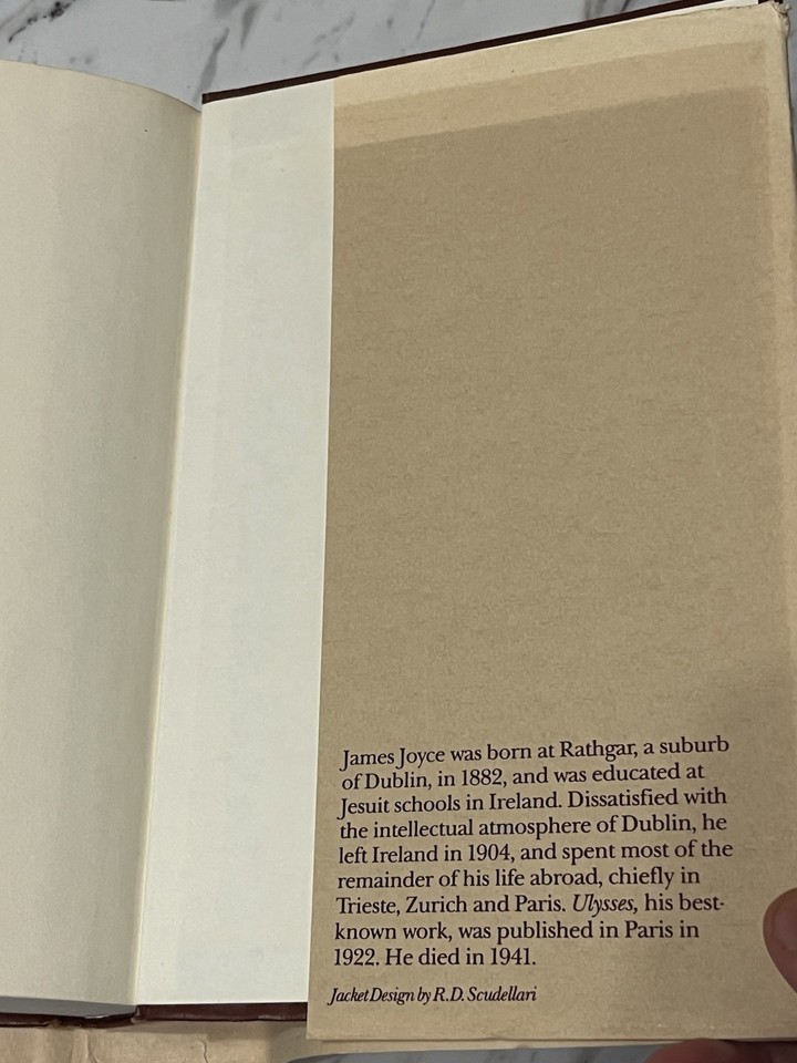 Ulysses, James Joyce, Modern Library Giant 1961 Hardcover | eBay