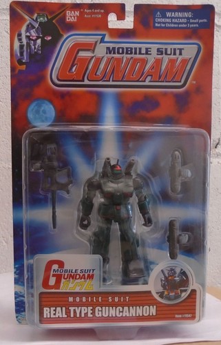 Gundam Mobile Suit Real Type Guncannon 4.5" Bandai #11547 Guns SEALED ...