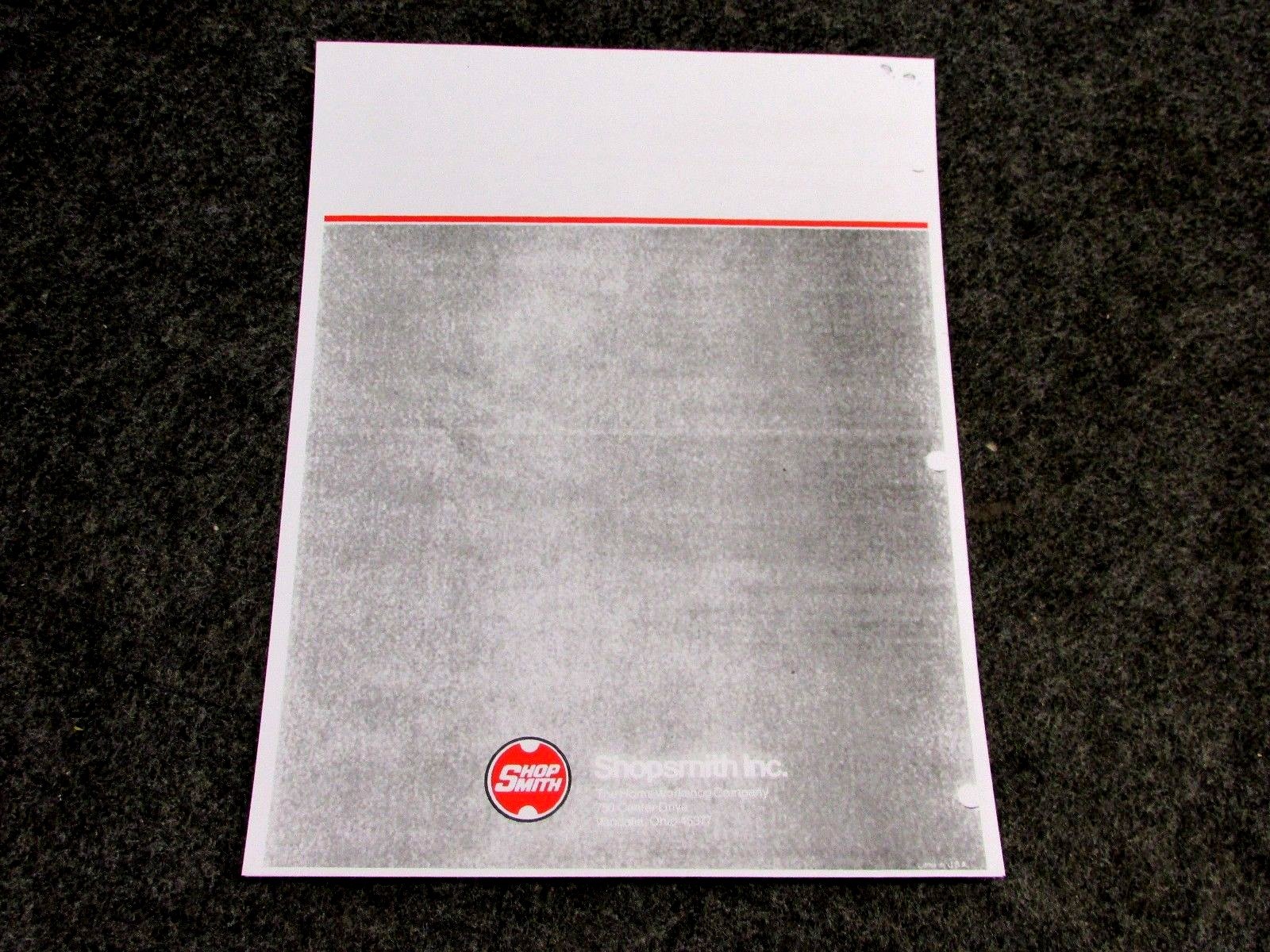 Shopsmith Mark V 6" Belt Sander 505642 for sale online | eBay