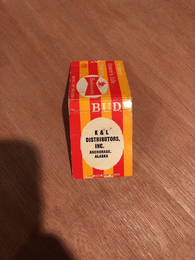 Budweiser Matchbook Cover | eBay