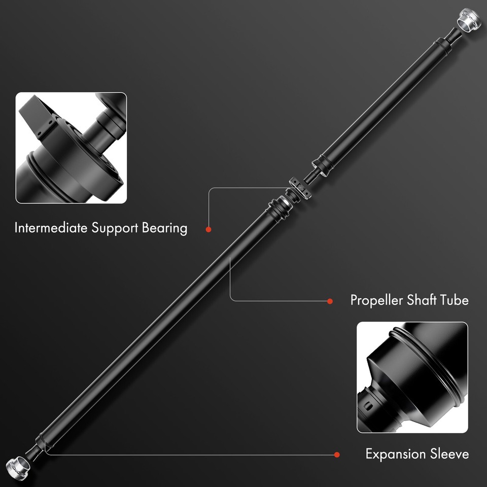 Rear Driveshaft Prop Shaft Assembly for Porsche Panamera 2010-2016 4.8L ...