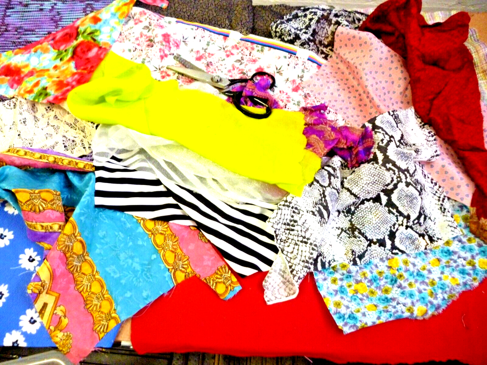 material off-cuts/Scraps /Remnants mixed bag | eBay UK