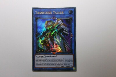 Transcode Talker - YS18-EN041 - Incl Sleeve - Ultra Rare - Yu-gi-oh! | eBay