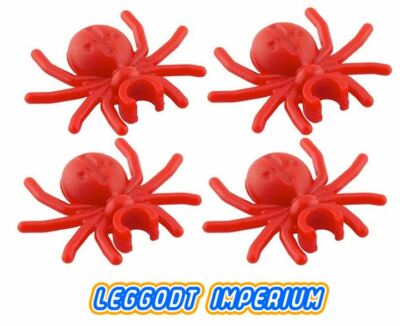 LEGO Minifigure Animal Pack - Red Spiders with front clip - FREE POST ...