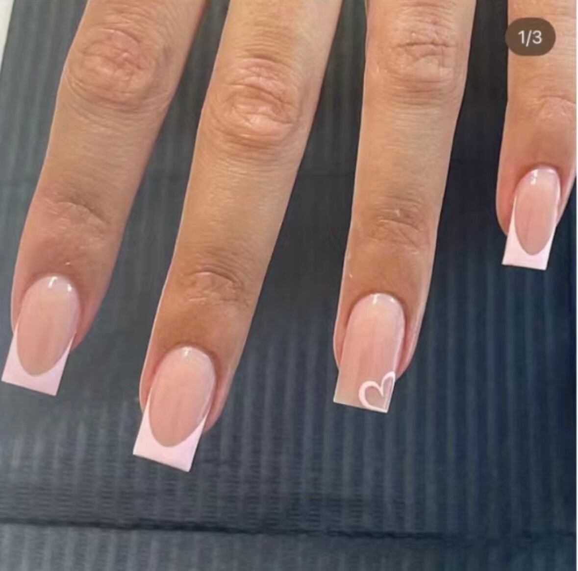 Light Pink French Manicure