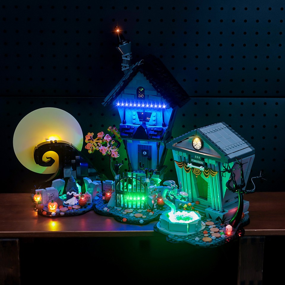 LED Light Kit for LEGO 21351 Disney Tim Burton's The Nightmare Before ...