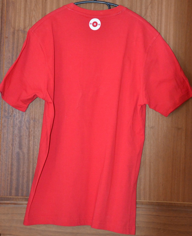 T-Shirt short Sleeves Red MOA CLUB WEAR Size XXL | eBay