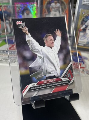 MATT HILTON 2024 Topps Now Bee Specialist Beekeeper Diamondbacks #145 ...