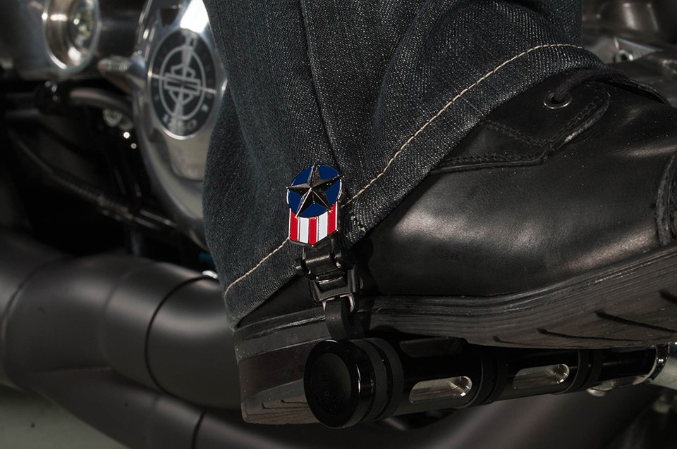 Harley-Davidson Boots 6" American Biker Motorcycle Straps | eBay