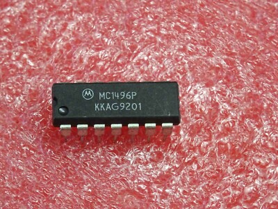 ci MC 1496 P ~ ic MC1496P ~ balanced modulator/demodulator ~ DIP14 ...