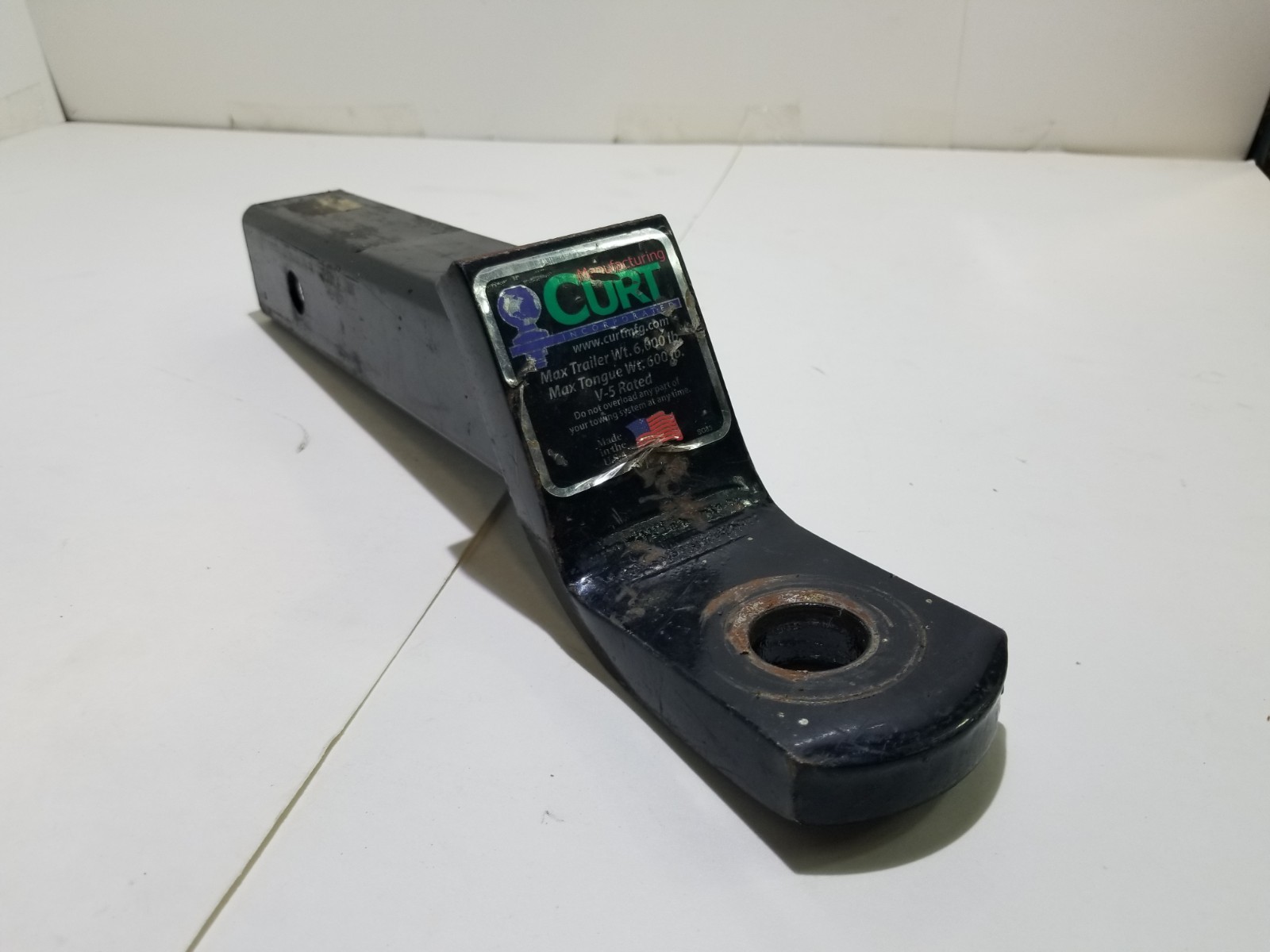 CURT SO83 Trailer Hitch Draw Bar V-5 Rated 6000 LB With Ball for sale ...