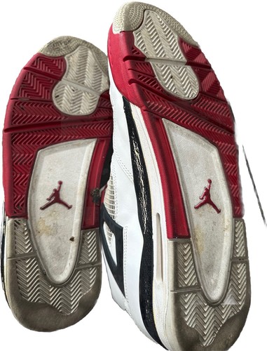 Men’s Nike Air Jordan Size 14 - Retro 4s Fire Red Bred Year: 2012 ...