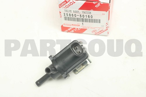 2586050160 Genuine Toyota VALVE ASSY, VACUUM SWITCHING 25860-50160 | eBay