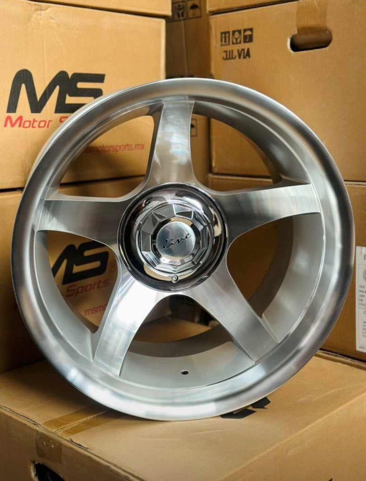 17x10 Chevy GM Silverado Wheels Silver Finish w/ Center Cap — 6x5.5 Lug ...