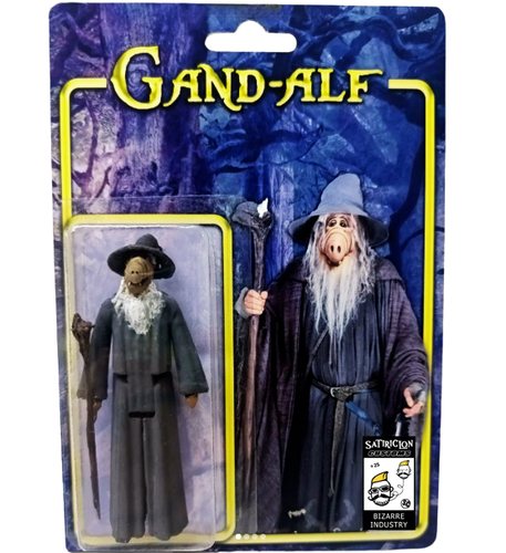 Custom ALF as GANDALF ~ Bizarre Mashup Action Figure LOTR Parody | eBay