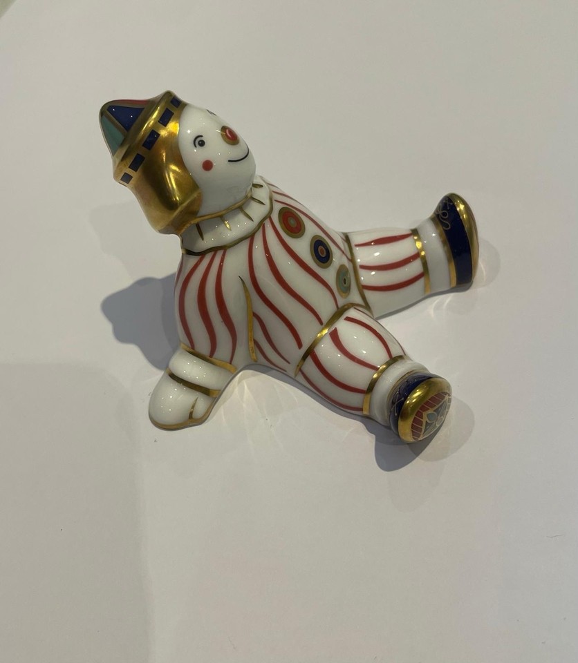 Royal Crown Derby Stripy Clown | eBay UK