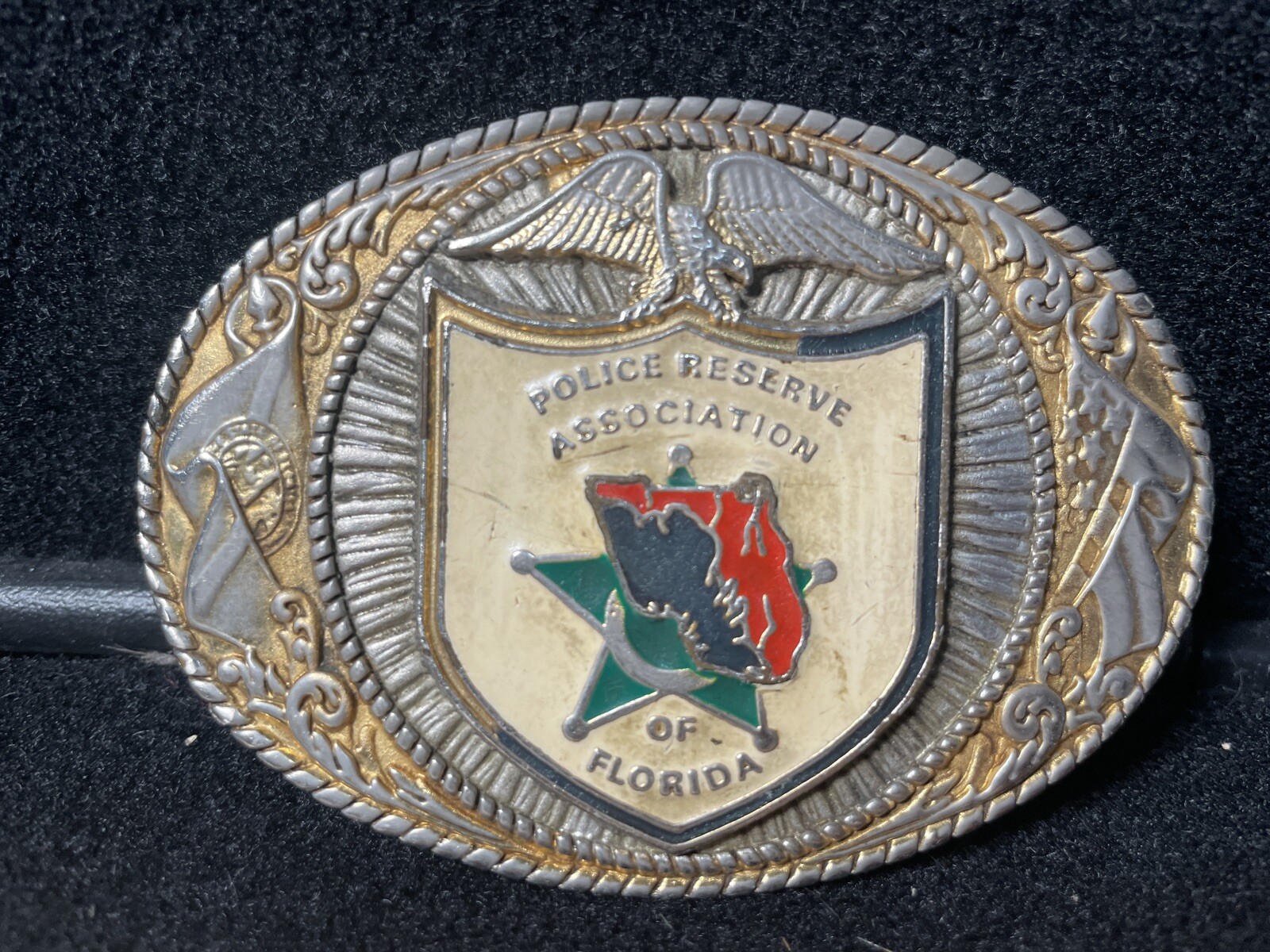 TL&B Police Reserve Association of Florida 1992 #3 LIMITED Edition Belt ...