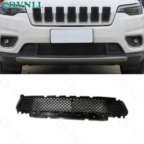 For Jeep Cherokee 2019-2022 Matte Black Front Lower Mesh Grille Grill ...