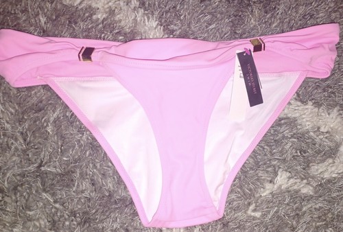 VS Ruched band cheeky bottom New size medium pink | eBay