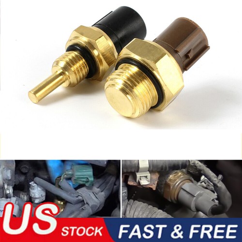 2PCS Radiator Coolant Fan Temperature Sensor Water Temp Switch For ...