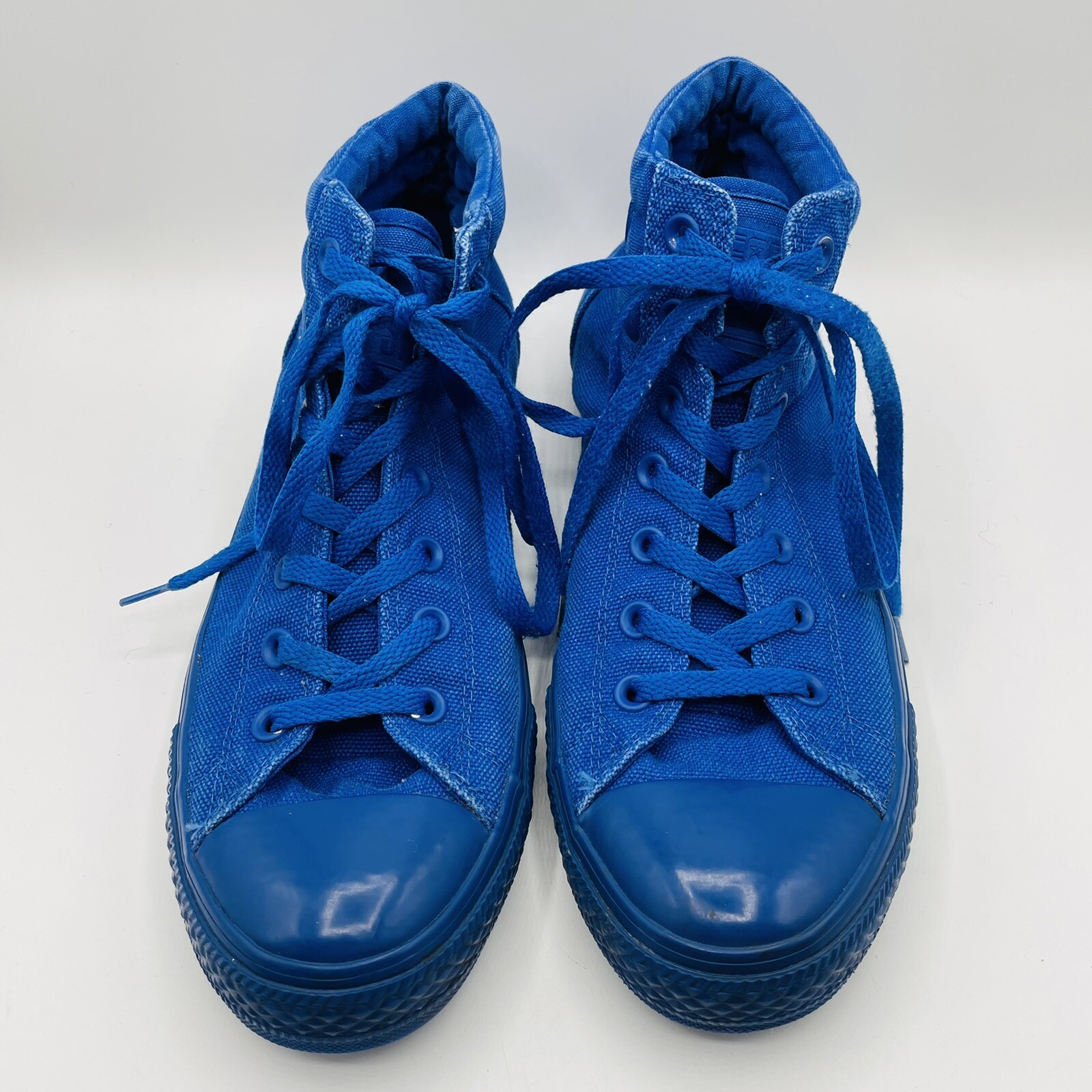 MEN’S CONVERSE CHUCK TAYLOR ALL STARS BLUE HI TOP CAN… - Gem