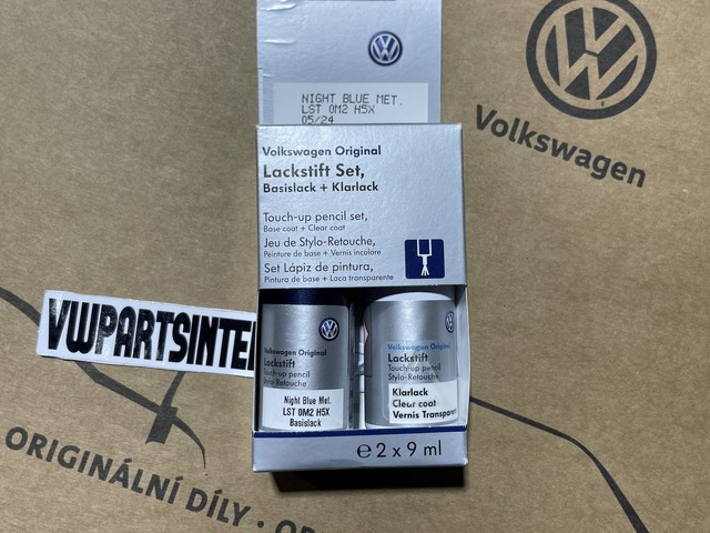 Car Touch Up Paint For VOLKSWAGEN GOLF Code LH5X AZUL NIGHT | NIGHT ...