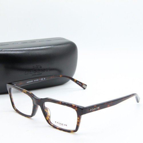 NEW COACH HC6169U 5120 DARK TORTOISE AUTHENTIC EYEGLASSES W/CASE 53-18 ...