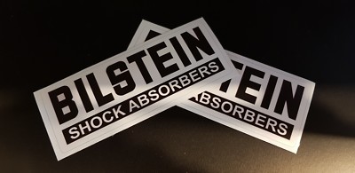 2 x Bilstein Shock Absorber Car Sticker | eBay UK