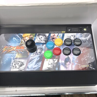 A529 Street Fighter x Tekken Fight Stick Pro Xbox 360 Collector's ...