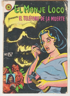 EL MONJE LOCO #157 MEXICAN HORROR COMIC 1970 SKULL -C EC SWIPE -C | eBay