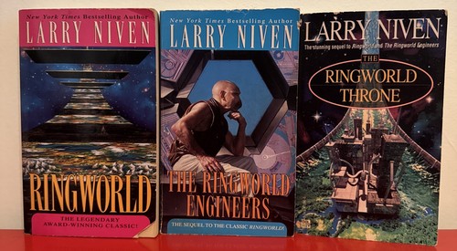 Larry Niven Lot 3 Ringworld Paperbacks Ringworld Engineers Throne | eBay