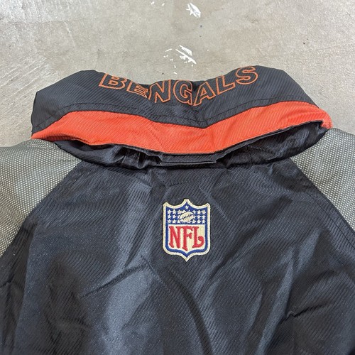 Vintage Cincinnati Bengals Starter NFL Pro Line Puffer Jacket Full Zip ...