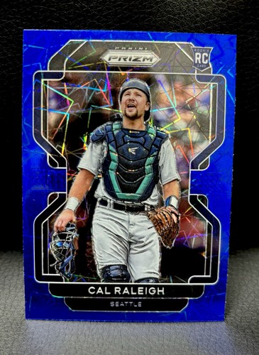 2022 Panini Prizm Cal Raleigh Blue Velocity Prizm Rookie RC #241 ...