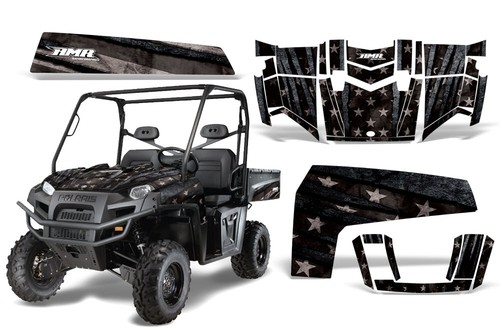 UTV Decal Graphics Kit For Polaris Ranger XP 500/800/900D EFI 10-14 ...