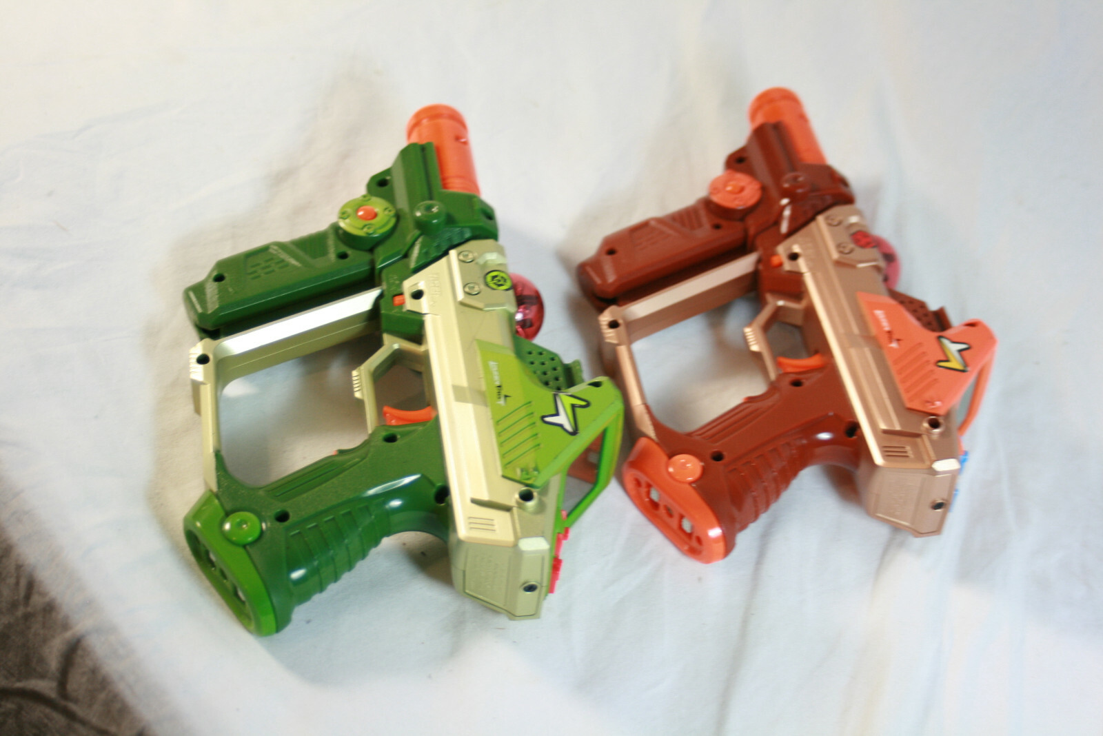 Lot of 2 Tiger Electronics Team Ops LTX Lazer Tag Guns UNTESTED AS IS ...