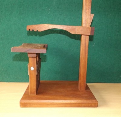 Clock repairers movement test stand Fusse, wall, Westminster French ...