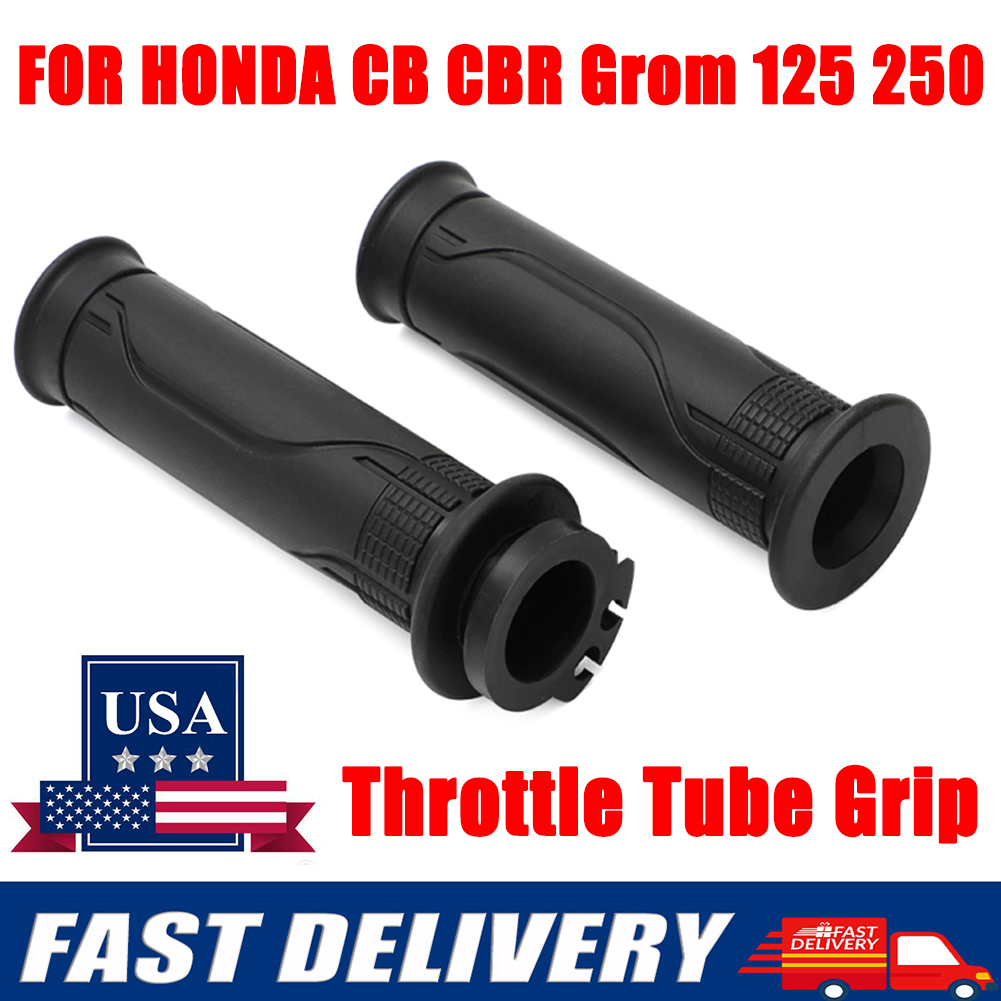 Pair Grip Throttle Tube Pipe For Honda CB CBR Grom 125 250 300 500 ...