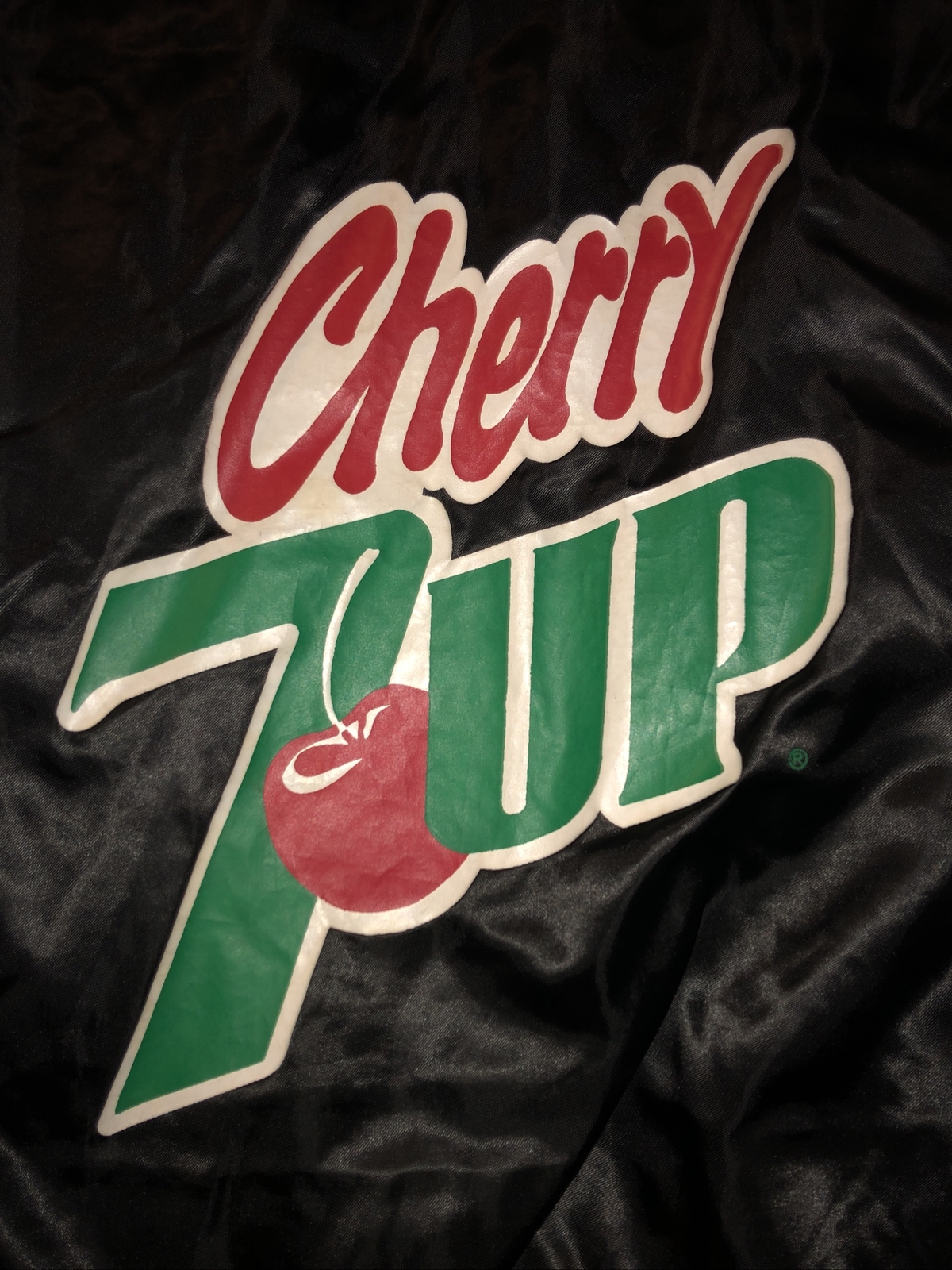 Rare 70’s/80’s Era Cherry 7up Logo Satin Jacket Official Sz M Egats ...