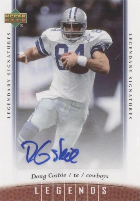 2006 UD Legends - Doug Cosbie #96 Legendary Signatures (AU) for sale ...