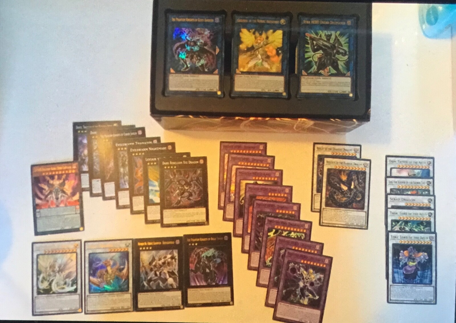 3 legendary deck 100+ cards, All 1st editions, new, extra rare card ...