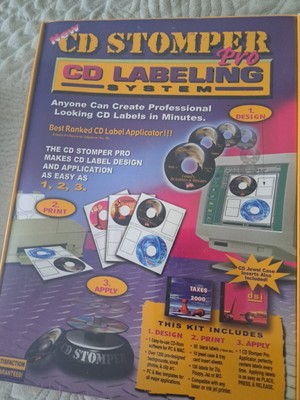 CD, DVD & Disk Labels - Cd Stomper Pro Cd Labeling System