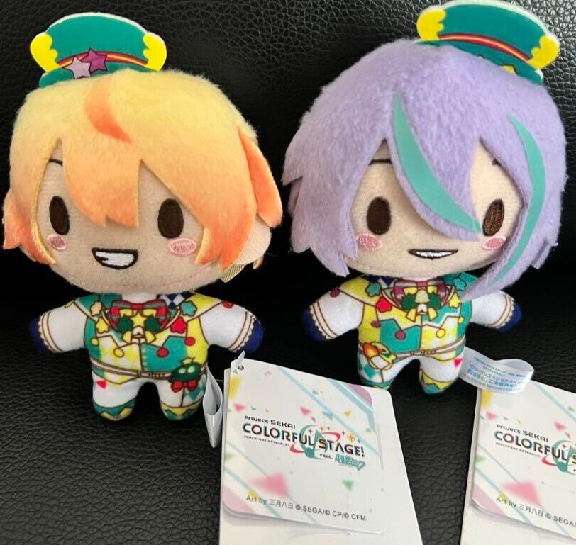 Project Sekai More Plus Mascot Plush Rui Kamishiro Tenma Tsukasa Set of ...