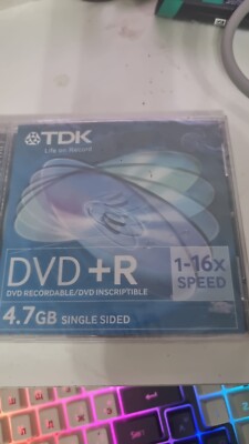 New TDK DVD+R Disc / 4.7GB - 16x Speed - Recordable Blank Disc | eBay UK