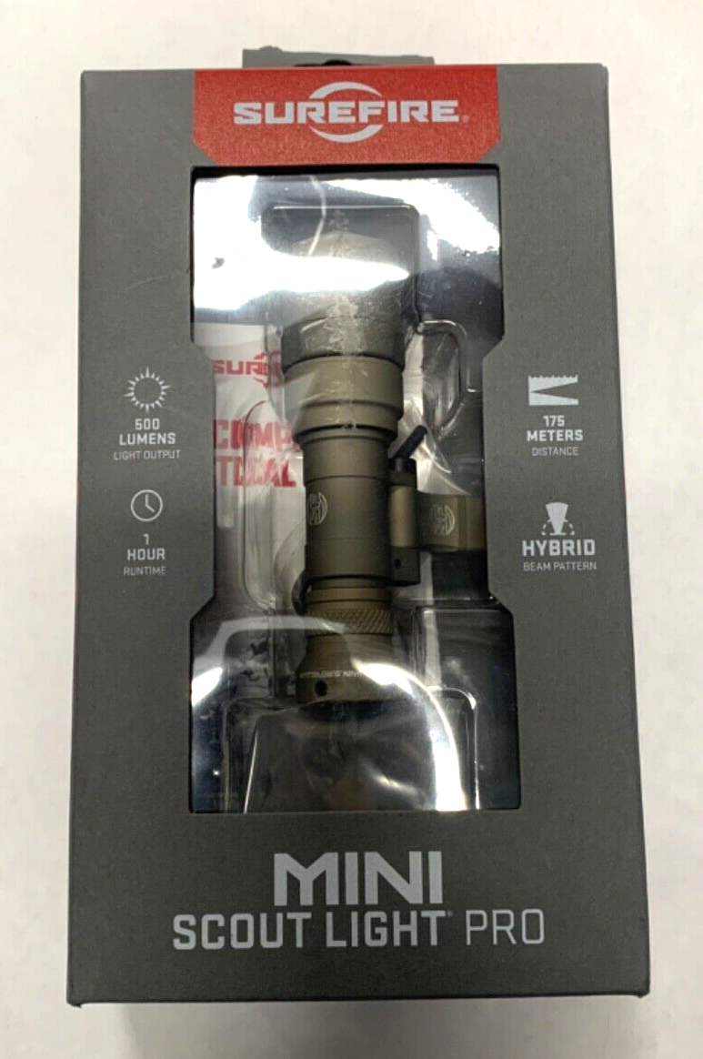 SureFire M340C-TN-PRO Mini Scout Pro Light Tan 500 Lumens Anodized ...