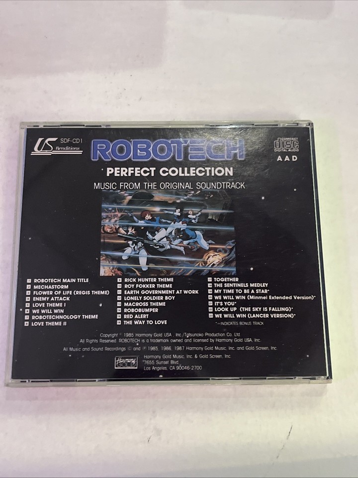 Robotech Perfect Collection: Original Soundtrack (CD, 1985) | eBay UK