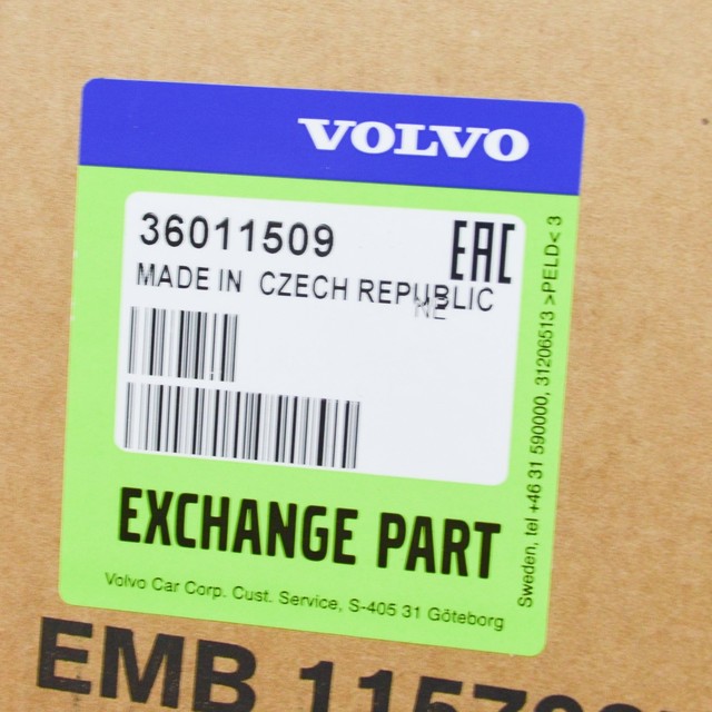 VOLVO V70 III BW MK3 EGR COOLER 36011509 ORIGINAL for sale online | eBay