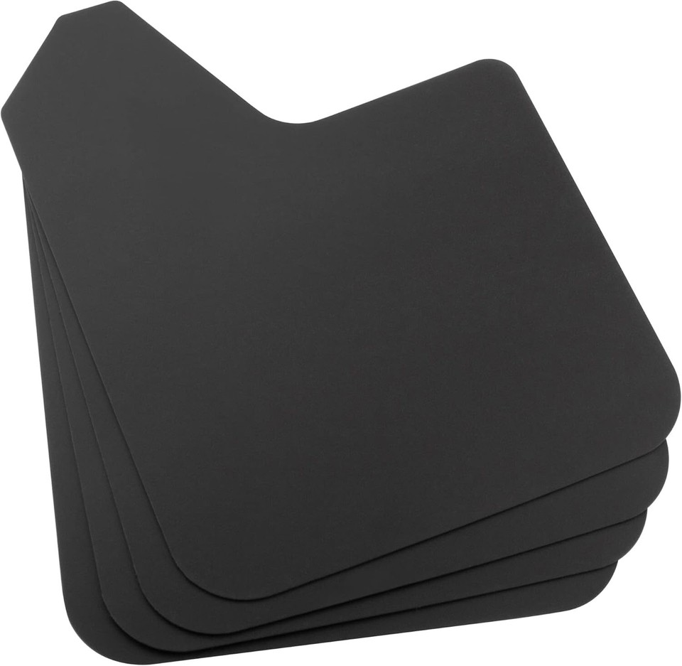 4X Black Universal Splash Guard Mud Flaps MudGuards For Car SUV Pickup ...